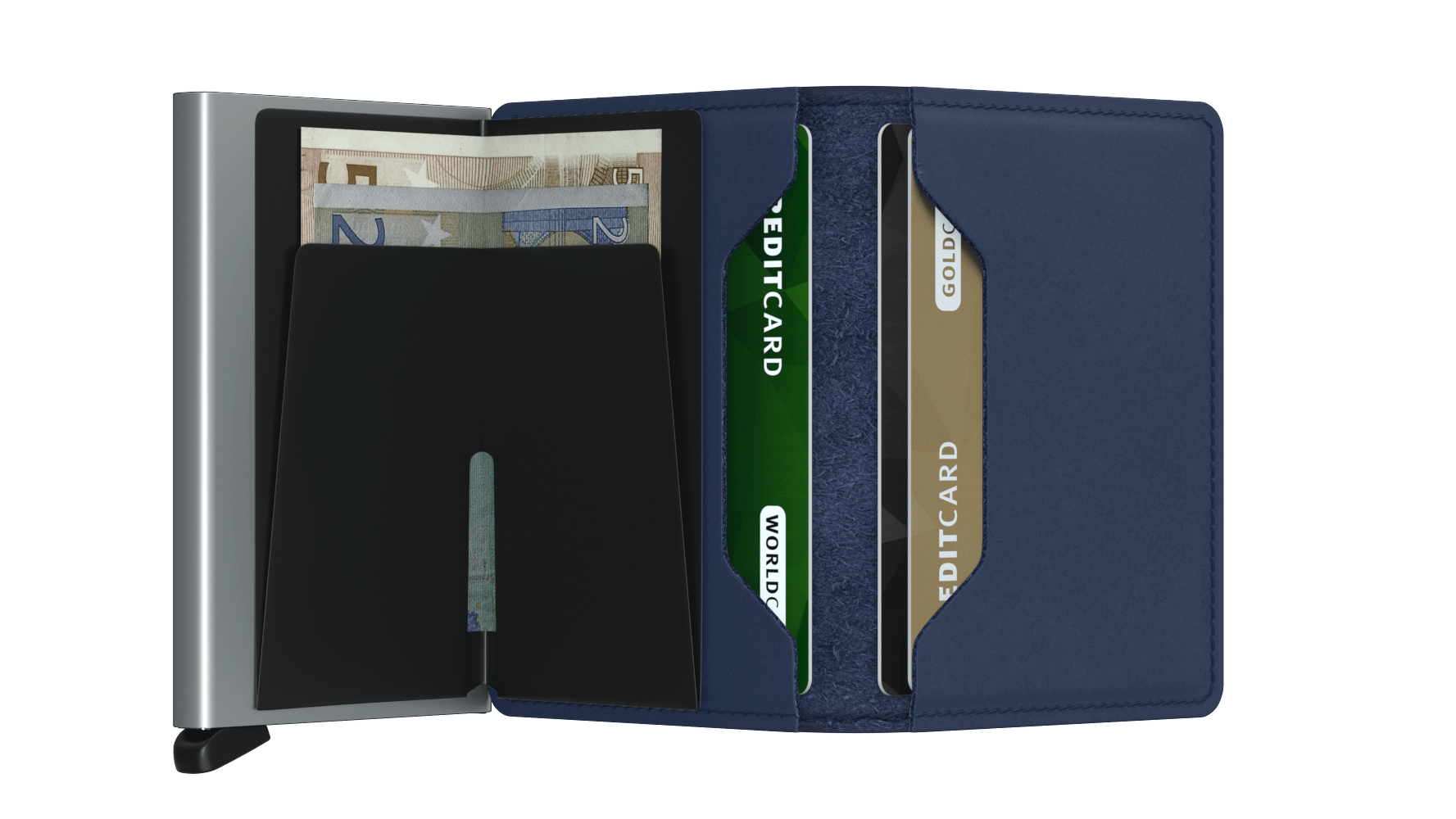 Slim wallet store